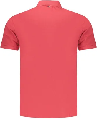 Napapijri Cotton Polo Shirt - Red