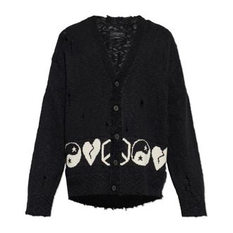 AllSaints Tabua Cardigan - - Knitwear - Herren - Schwarzk - L