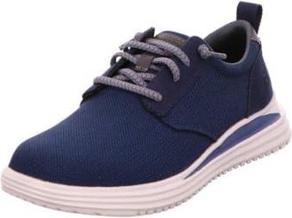 Skechers Homme Proven Gladwin Baskets, Navy Mesh, 45.5 EU