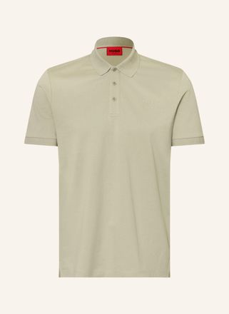 HUGO BOSS Hugo Piqu&eacute;-Poloshirt Donos Regular Fit gruen