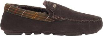 Barbour Chaussons mocassins en cuir m&eacute;lang&eacute;