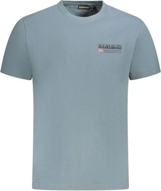 Napapijri Homme, Tops, Gris, Taille: S Cotton T-Shirt