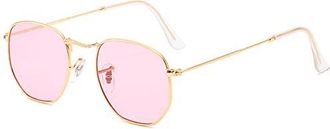 Generic Lunettes de soleil rétro pour hommes et femmes, vacances, fête, conduite (couleur : E, taille : moyen) 2026