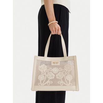 Nine West Handtasche Nine West CEO-Wall Street Glow-KY319 Beige