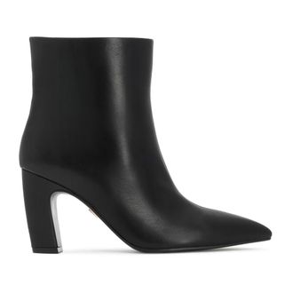 Kazar Schwarze Stiefeletten mit Absatz und Slip-On-Obermaterial - - Shoes - Damen - Schwarzk - 38 EU