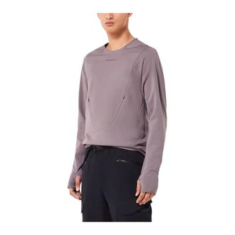 Oakley Flex Tech Fleece Granite Grey - - Tops - Herren - Grau - L