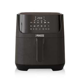 Princess Friteuse à Air Digitale 6,5 L - Avec séparateur amovible - Jusquà 60 pour cent de consommation dénergie en moins - Écran tactile numérique - 12 progra