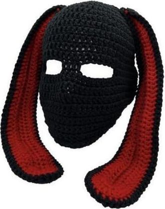 Generic Bonnet Femme Hiver Bonnet Femme Chapeau Femme Hiver Confortable Classique - Capuche Oreilles De Lapin Adulte, Tricot Douillet, Parfait pour Cadeau No&euml;