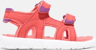 Timberland Perkins Row Sandale mit Fersenriemen f&uuml;r Kleinkinder in Orange, Orange, Gr&ouml;&szlig;e
