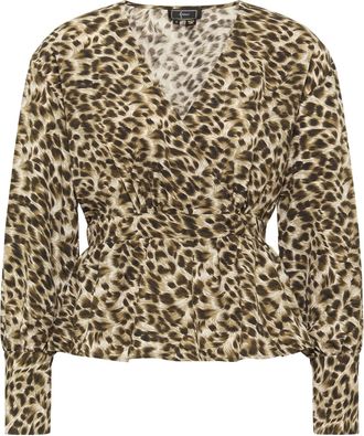 Faina Damen Bluse, Grün, XS