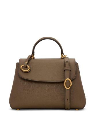 Oscar De La Renta pochette The Mini Poppy - Marron