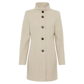 Fuchs Schmitt Wolljacke mit Taschen - - Coats - Damen - Beige - 3XL