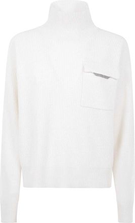 Brunello Cucinelli Rundhalspullover - Nude