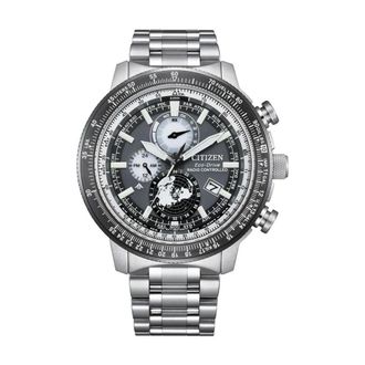 Citizen Citizen, Homme, Accessoires, Gris, Taille: ONE Size Montre de sport en acier inoxydable