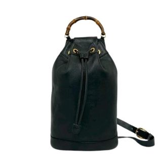 Gucci Pre-owned Sac banane en cuir bambou - Femme - Pre-owned - Noir - Taille: ONE Size