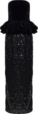 Rotate Paillettenkleid - - Dresses - Damen - Schwarzk - XS