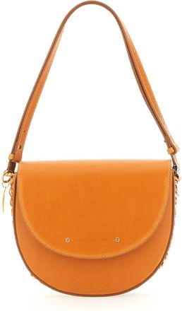 Stella McCartney Femme, Sacs, Orange, Taille: ONE Size Sac bandouli&egrave;re &agrave; rabat moyen Alter Mat