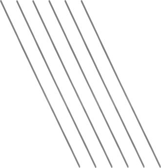 OSALADI 6 St&uuml;ck Wolframdraht 2mm X 20cm Hochtemperaturbest&auml;ndig mit Keramikbeschichtung Brennofenzubeh&ouml;r f&uuml;r Keramikschmuck und T&ouml;pferwerkzeuge