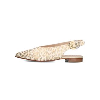Pertini Goldene Slingbacks f&uuml;r Stilvollen Sommer - - Shoes - Damen - Gelb - 39 EU