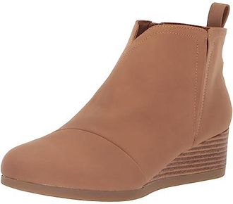 Toms Clare Botte, Tan PU Nubuck Faux Leather, 36 EU