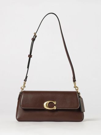 Coach Sac &agrave; bandouli&egrave;re Jet en cuir de veau et tissu monogramme avec bandouli&egrave;re amovible