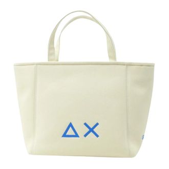 Sun 68 Canvas Tote Bag - - Bags - Damen - Wei&szlig; - ONE SIZE