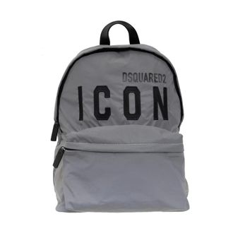 Dsquared2 Reflektierender Kinderrucksack - - Bags - Herren - Grau - ONE SIZE