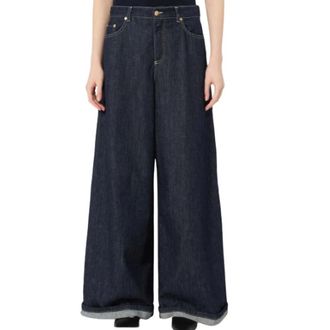 Max Mara Femme, Jeans, Bleu, Taille: 38 FR Jean large