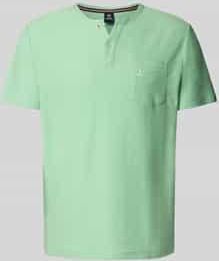 Lerros T-Shirt mit Brusttasche und Label-Stitching Modell SERAFINO