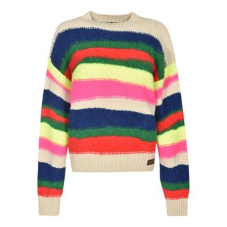 Dsquared2 Alpaka-Mischpullover - - Knitwear - Damen - Mehrfarbig - XS