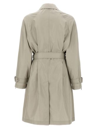 Burberry Mens Gray Satin Coat Clothing