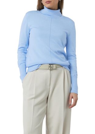 Comma Pullover mit Turtleneck und Ziernaht