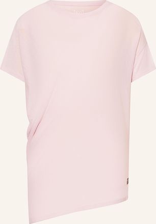 super.natural T-Shirt Yoga Loose Mit Merinowolle rosa