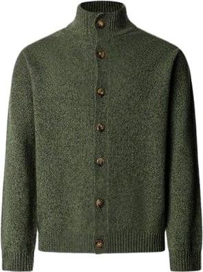 Fa&ccedil;onnable Gilet col montant en laine