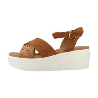 Geox Femme, Chaussures, Brun, Taille: 39 EU Xand 2.2S Wedge