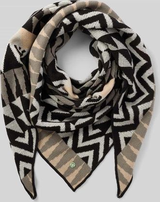 Codello Schal mit Woll-Anteil Modell Intarsien