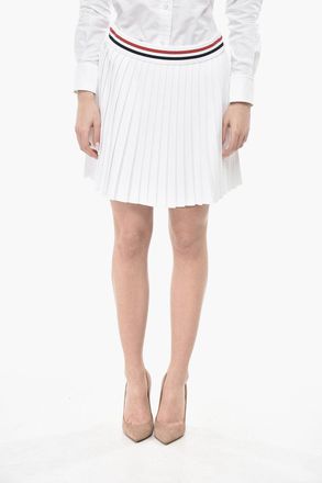Thom Browne Plissee-Minirock aus Strick Thom Browne
