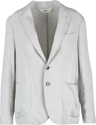 Barena Femme, Vestes, Gris, Taille: 38 FR Blazers