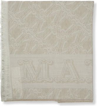 Max Mara Femme, Accessoires, Gris, Taille: ONE Size Scarf