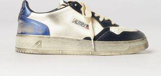 Autry Medalist Low Super Vintage Sneakers aus Kalbsleder mit Used-Effekt