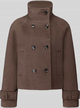 Jake*s Casual Regular Fit Wollmantel mit Viskose-Woll-Anteil