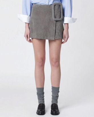 Ami Jupe AMI PARIS Femme couleur Gris