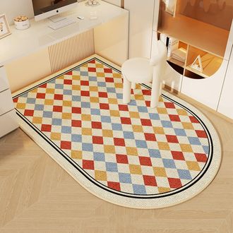 Generic Bodenschutzmatte Bürostuhl,rutschfest Gaming Teppich für Hartböden Büro(Style2,100x140cm)