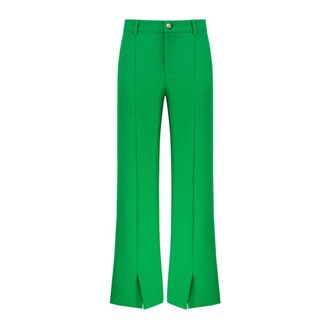 Chiara Ferragni Cady Hose - - Trousers - Damen - Gr&uuml;n - S