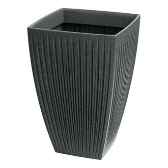 Prosperplast Blumentopf Latia Square HIGH, &Oslash; 40 x 40 cm, Graphit Granit