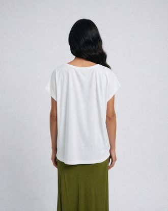 Smith & Soul T-Shirt mit Spitzenbesatz, oversize