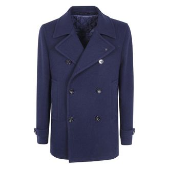Tagliatore Double-Breasted Coats - - Coats - Herren - Blau - L