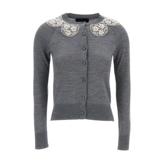 Simone Rocha Cardigans - - Knitwear - Damen - Grau - XS