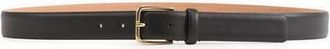 Saison 1865 Ceinture unie en cuir de vachette