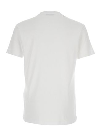 Tom Ford Mens T-Shirt Crew Neck White Cotton T-Shirts And Polos